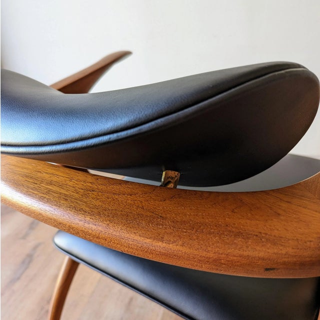 1950s Newly Upholstered Evert Södergren Sculptured Chair | Chairish