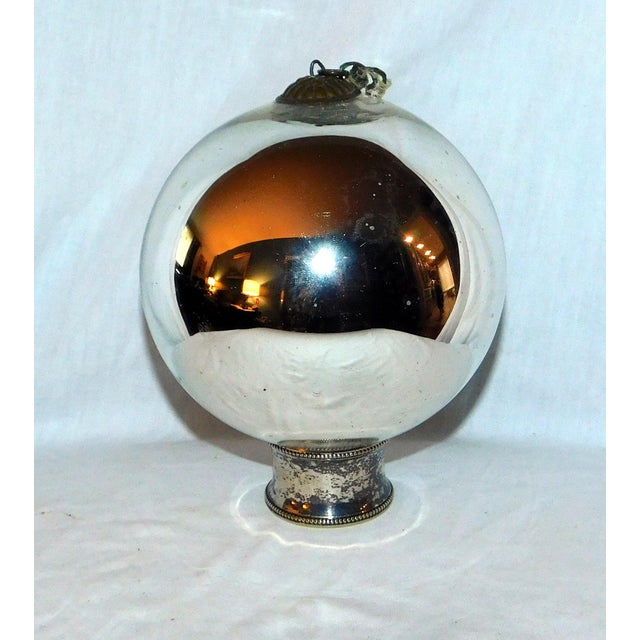 Antique Mercury Glass Gazing Ball Chairish