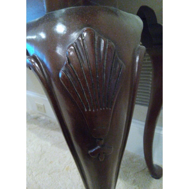 1990s Ethan Allen Country French Sofa Long Console Table Entryway ...