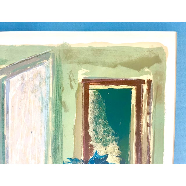 Modernist Artist Josef Floch (1895-1977) Signed Still Life Lithograph ...