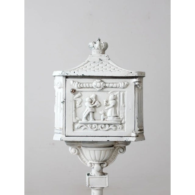 Antique Cast Iron Mailbox | Chairish