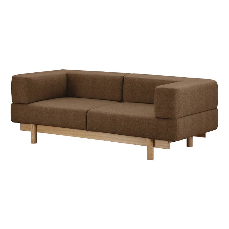 Brown Alchemist Two-Seater Sofa by etc.etc. for Emko | Chairish