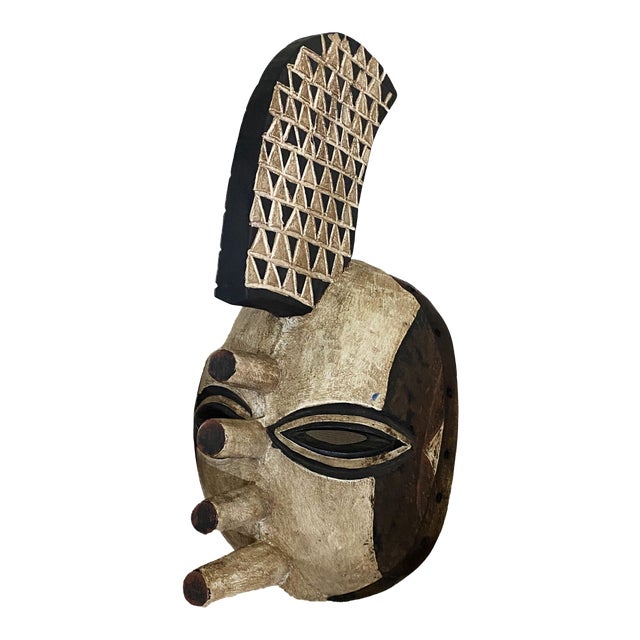 African Liberian Grebo Mask | Chairish