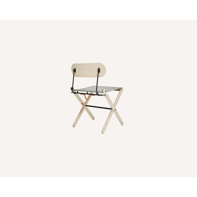Light Ash Departo Folding Chair | Chairish