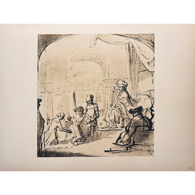 Rembrandt Van Rijn, the Judgment of Solomon, Drawings for the Bible ...