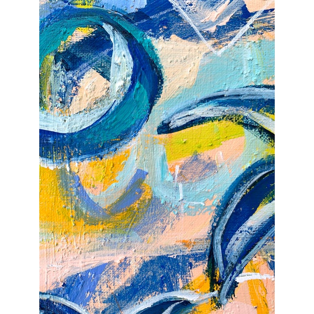 “Palms #18” Abstract Painting by Christina Longoria | Chairish
