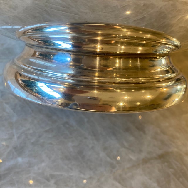 Antique Large Silver Bowl | Chairish
