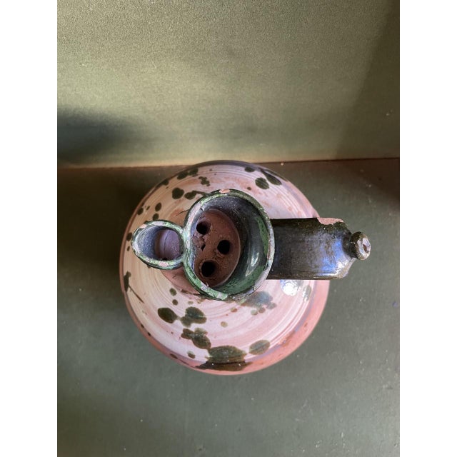 Early 20th Century Country Pottery Terracotta Jug With Fiancé Color ...