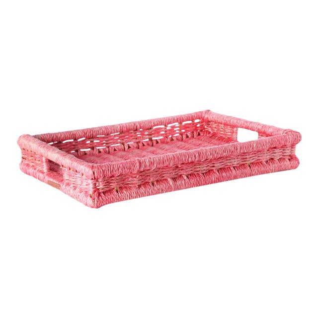Rectangular Tray Peony | Chairish