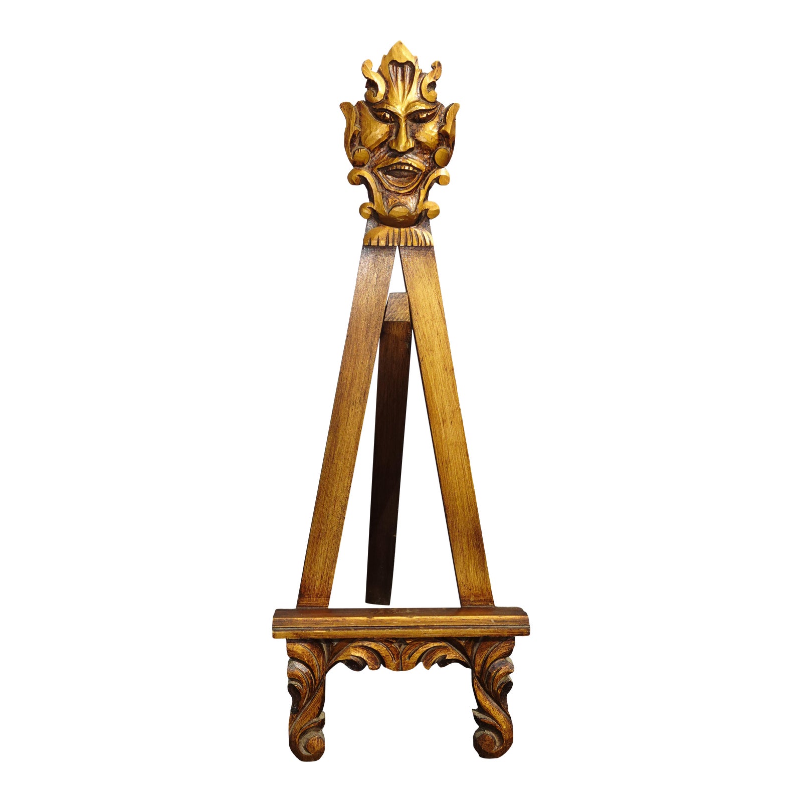 Medieval Gold Easel | Chairish