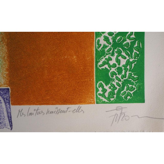 Gérard Fitremann, Are My Lettuces Sprouting?, Etching | Chairish