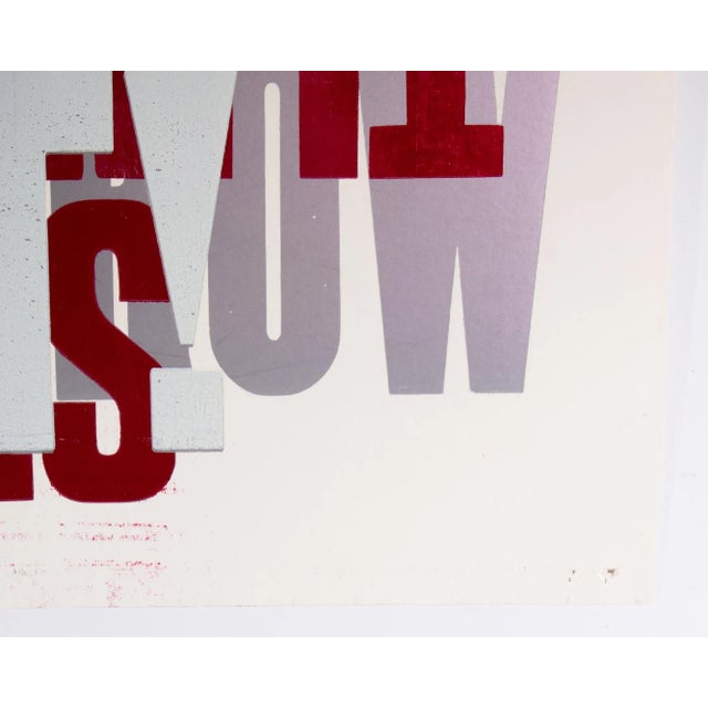 “Flip It and Reverse It!” Letterpress Poster by Carl Pope Jr. | Chairish