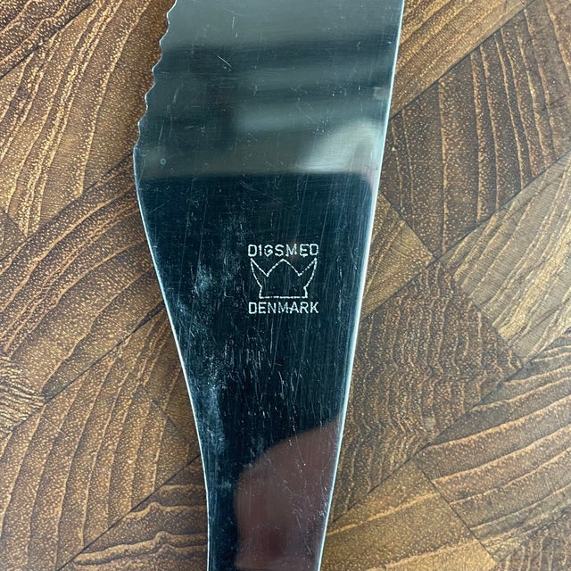 Cutting Board with Cutlery from Digsmed, Denmark, 1964, Set of 3 | Chairish