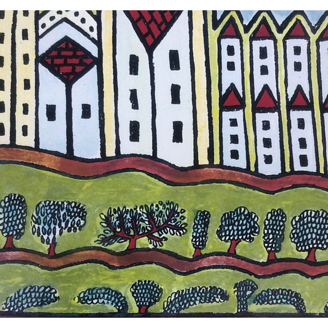 Shalom Moskovitz New York Lithograph Print, Signed, 50/100 | Chairish