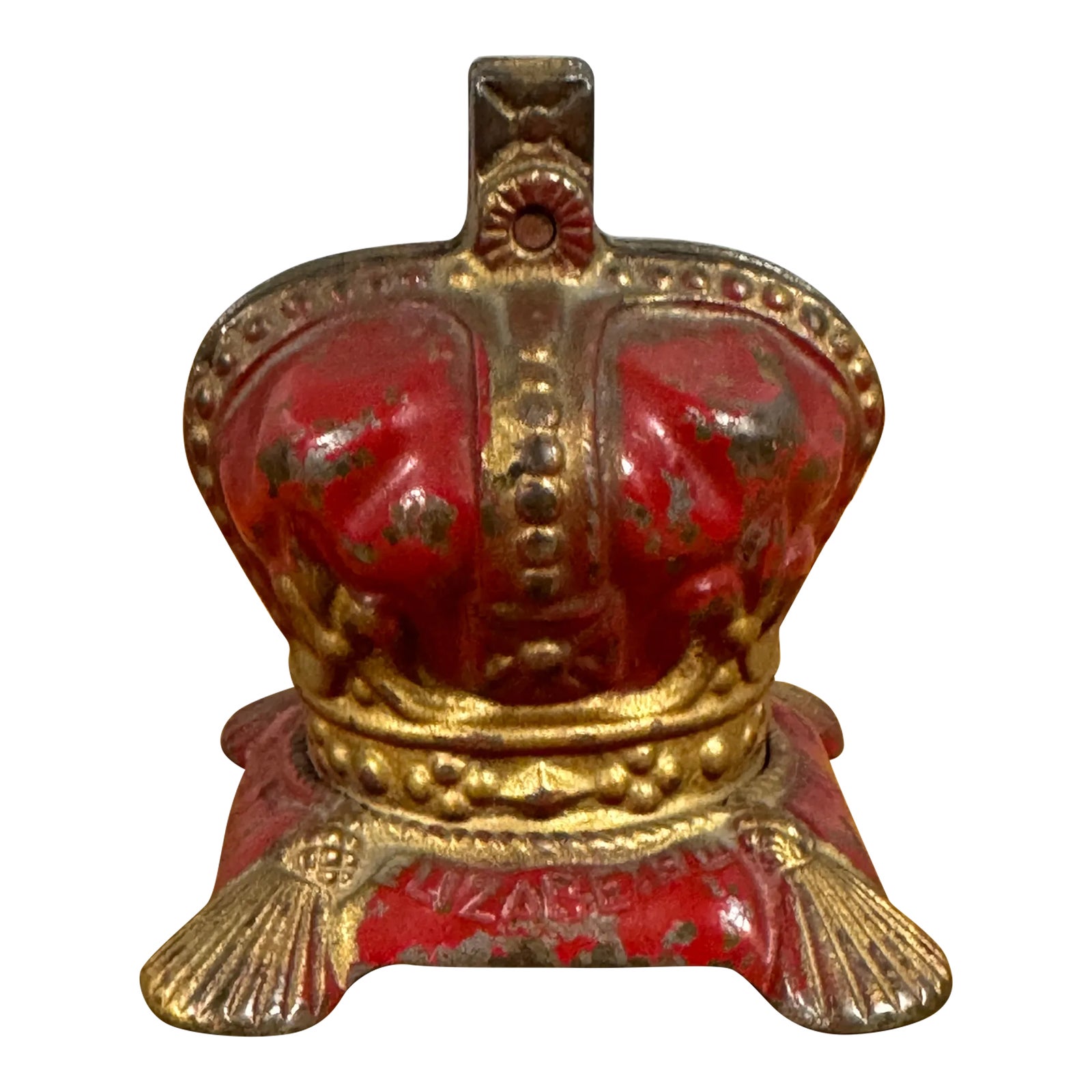 Queen Elizabeth Commemorative Coronation Bank | Chairish