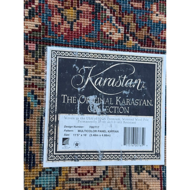 11ft 7in × 16ft 3in Karastan Original Collection Empress Kirman Multi ...