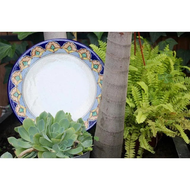 Talavera Hand-Crafted Plato for Decor or Service | Chairish
