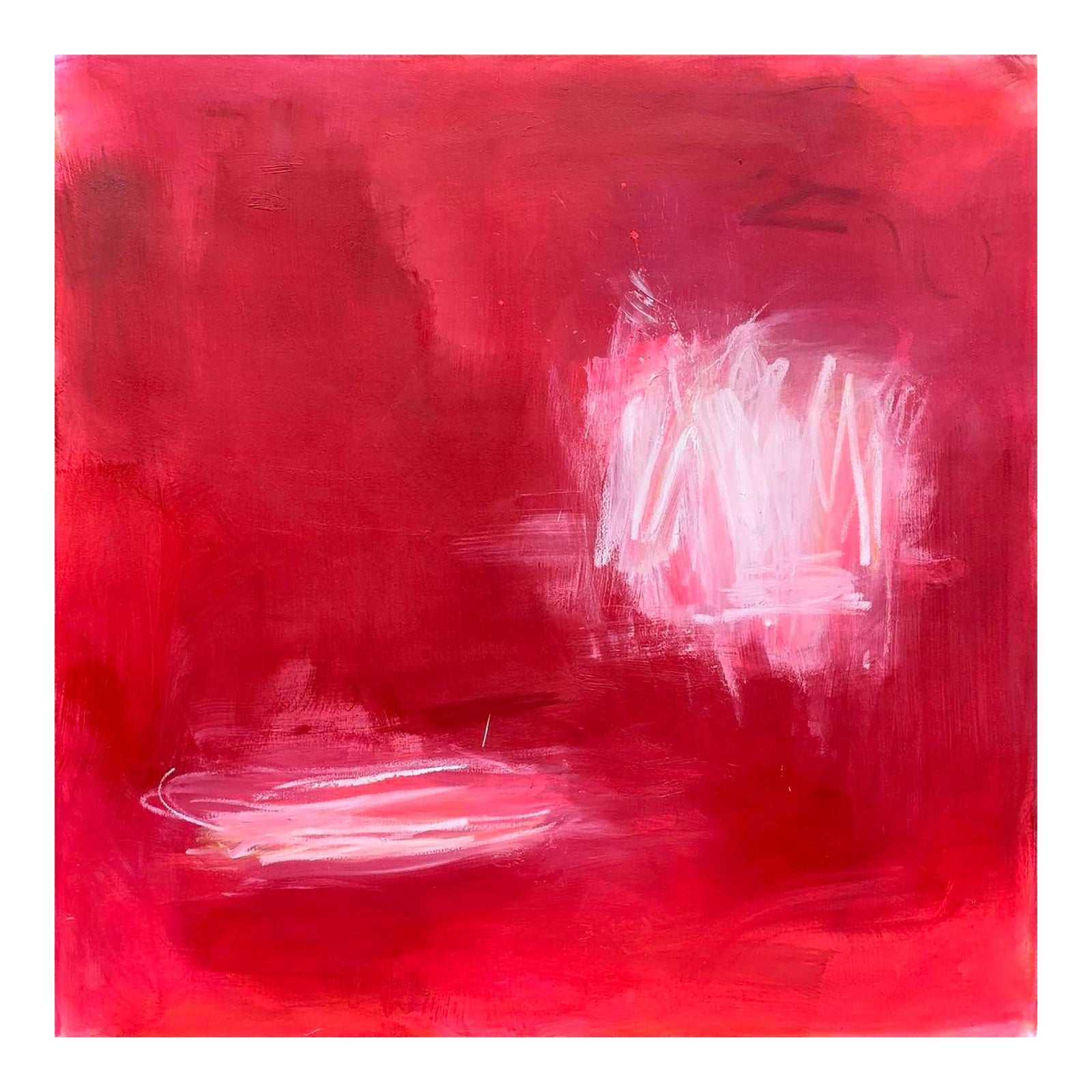 "Love Is a Battlefield" by Trixie Pitts Large Abstract Expressionist ...