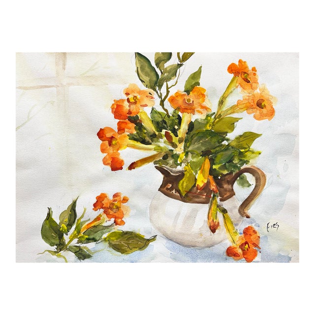 'Still Life of Alstromeria' by Gladys Fies, California Woman Artist ...