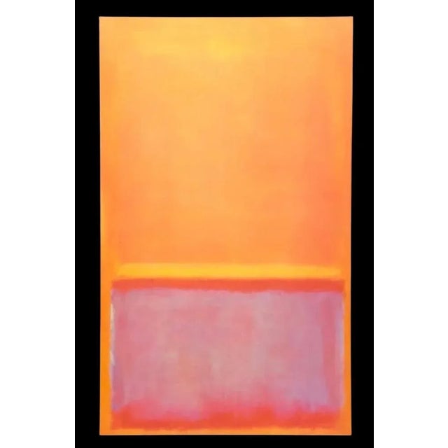 1987 Original Mark Rothko Tate Gallery Exhibition Poster London | Chairish