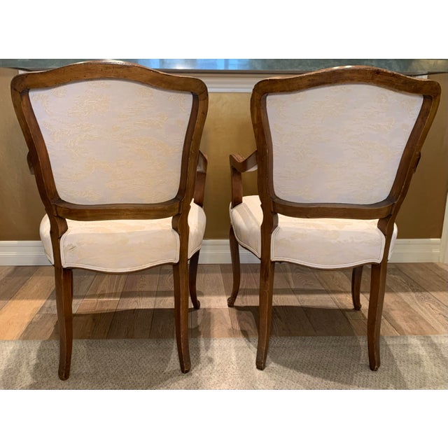 Antique English Arm Chairs- a Pair | Chairish