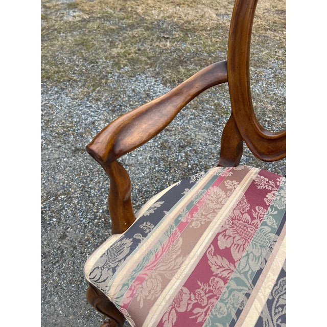 Romweber French Baroque Style Fruitwood Dining Chairs - Set of 6 | Chairish