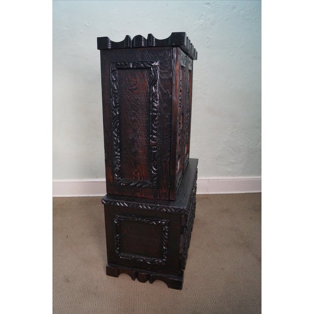 Witco Tiki Elvis Jungle Room Redwood Armoire Chairish
