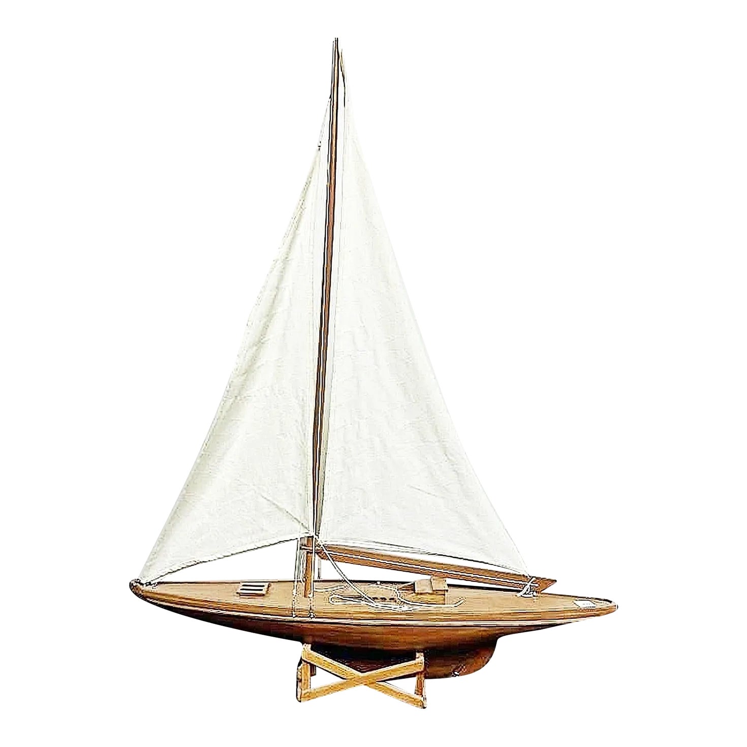 1960s J Class Model Sailboat Ranger | Chairish