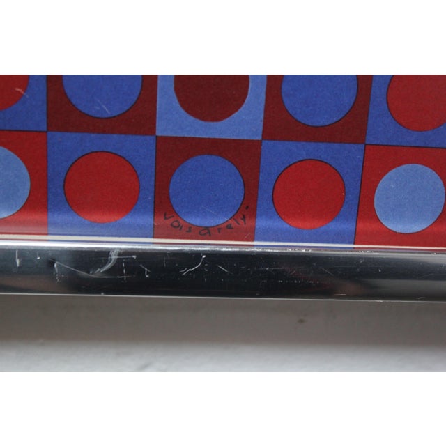 Victor Vasarely "Boglar" Op Art Lithograph | Chairish