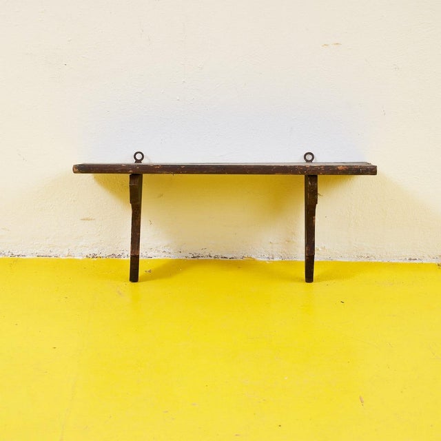 Vintage Shelf in Wood | Chairish
