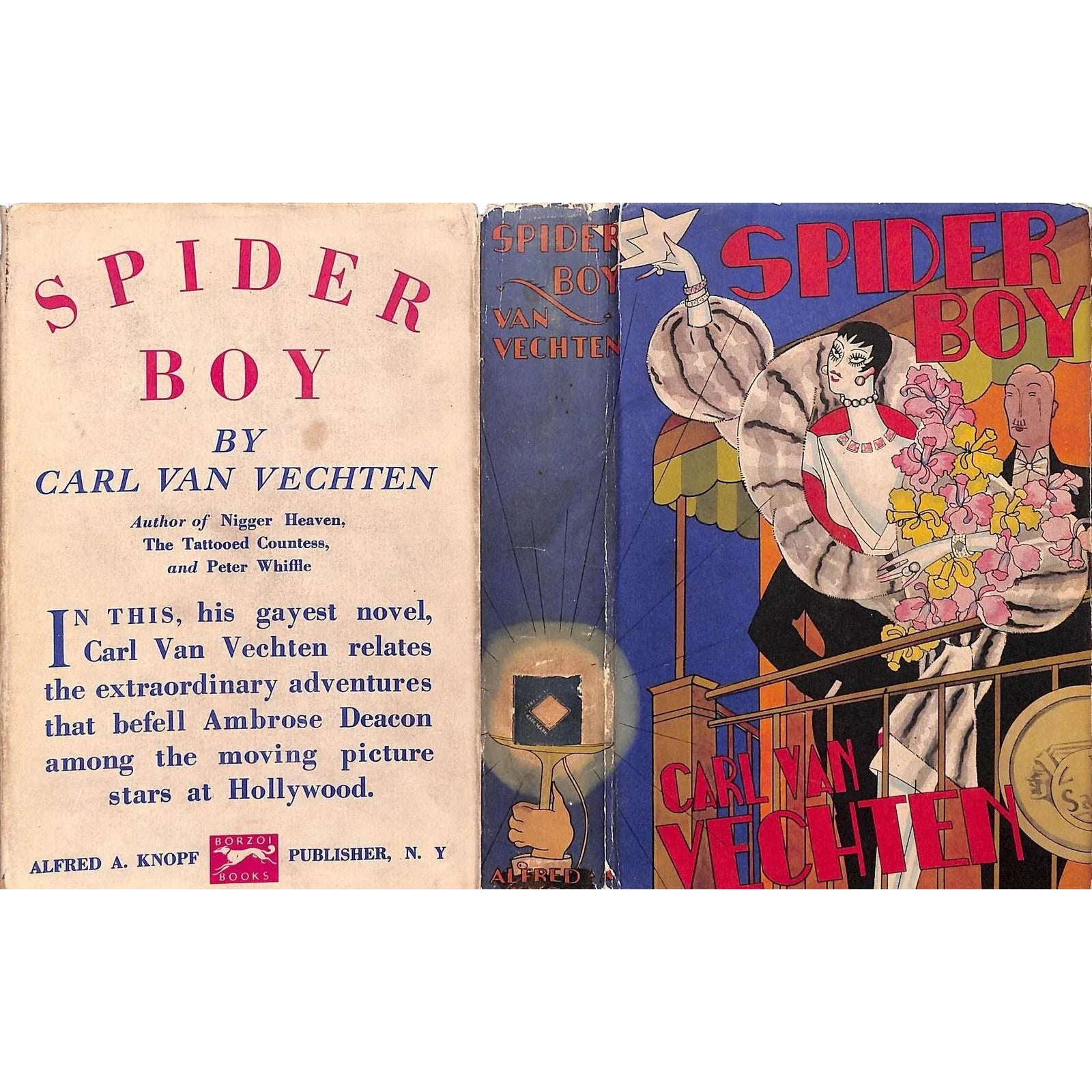 "Spider Boy" Book 1928 Van Vechten, Carl | Chairish