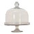 19th Century French Glass Pastry Display Dome on Pedestal | Chairish