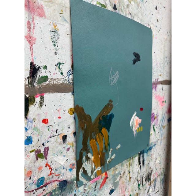 AK Hardeman Abstract Mixed-Media Original Painting, "Distributor ...