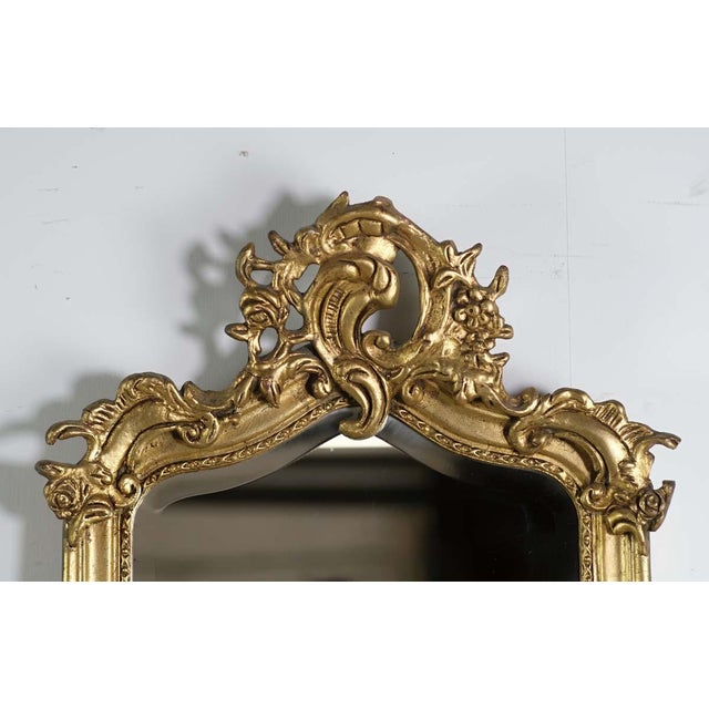 Pair of Mid 20th Century Italian Gold Gilded Pine & Plaster Rococo ...