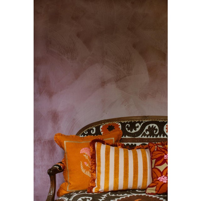 Palais Jackie Rust & Sand Decorative Pillow | Chairish