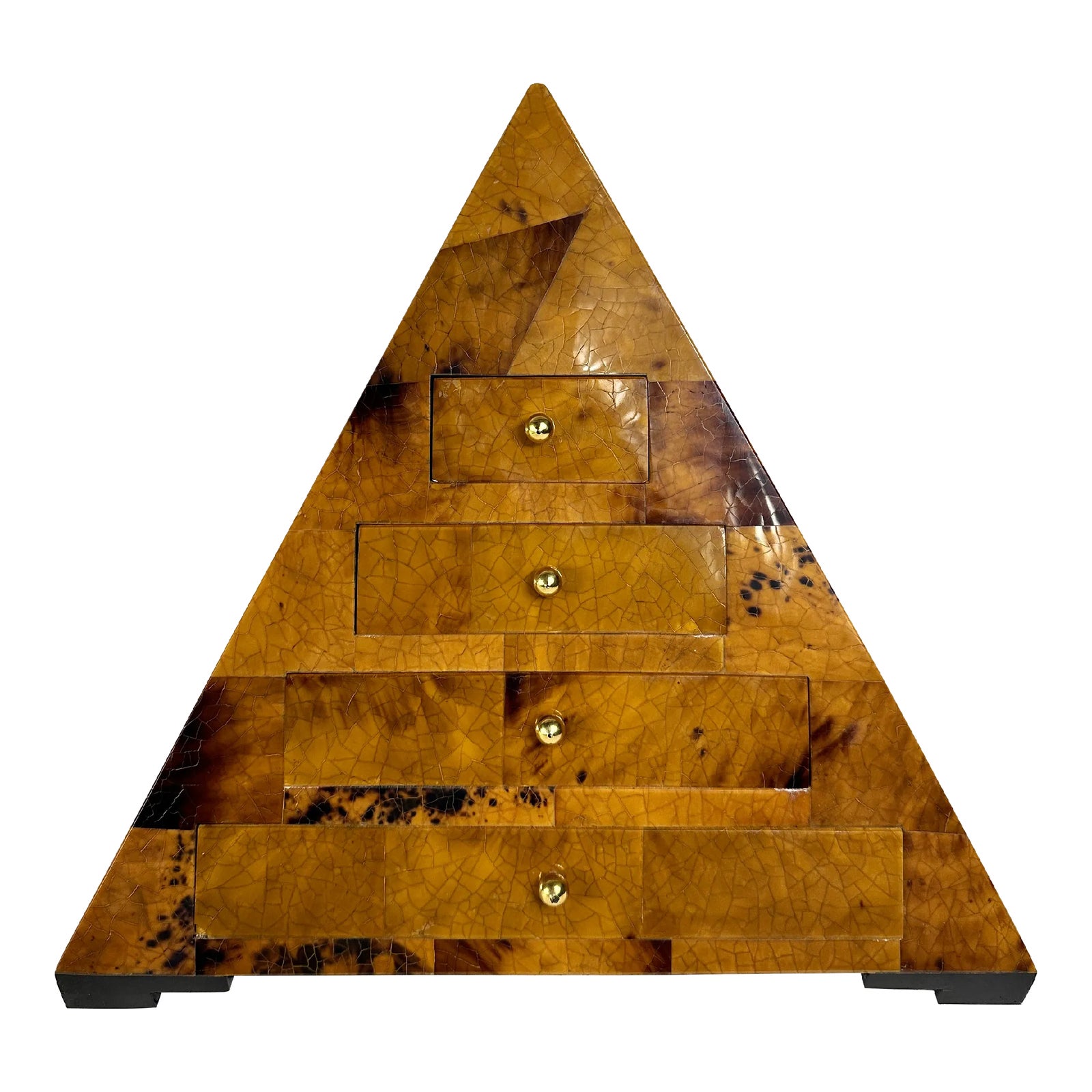 Mid 20th Century Pen Shell Pyramid Box With Attribution to Maitland ...