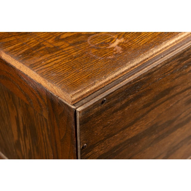 Early 20th Century Double Stack Flat File | Chairish