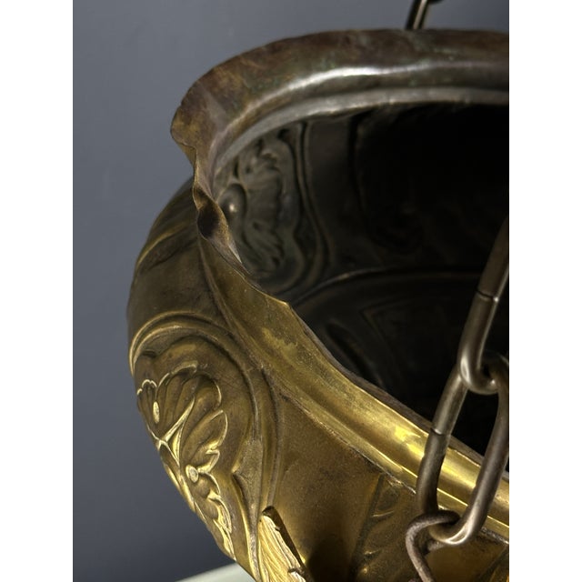 19th Century Antique French Bronze Neo Gothic Sanctuary Church Lamp ...