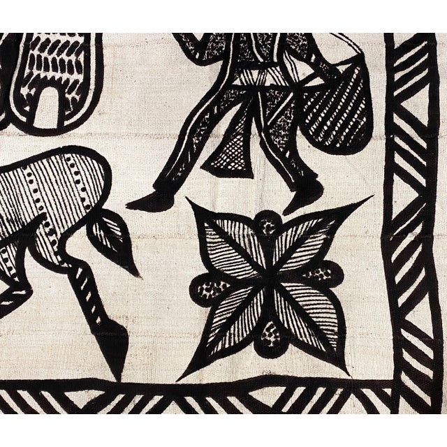 Vintage Korhogo by the Senufo People Mud Cloth Cote d'Ivoire | Chairish