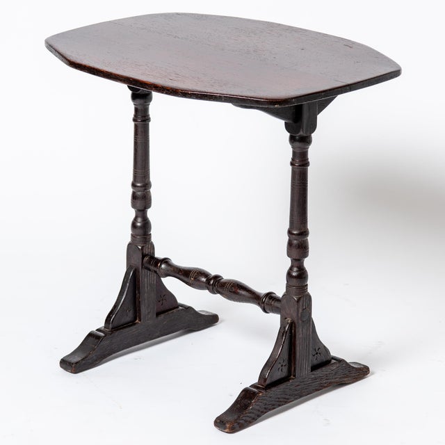 Antique Jacobean-Style Side Table | Chairish
