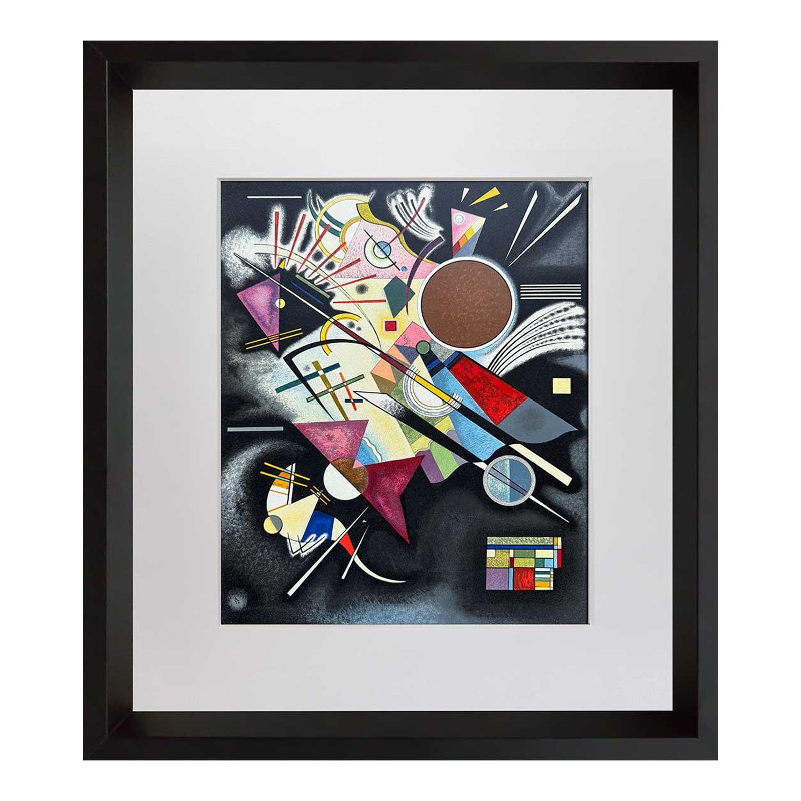 Wassily Kandinsky Limited Edition Lithograph in Color [K24] W/Frame ...