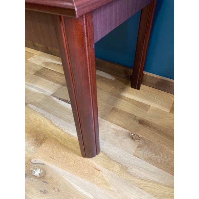 1980s Kimball Cherry Side Table | Chairish