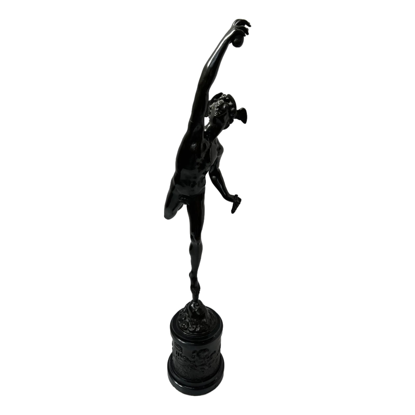Claudion, Mercury with Brown Patina. 19th Century, Bronze | Chairish