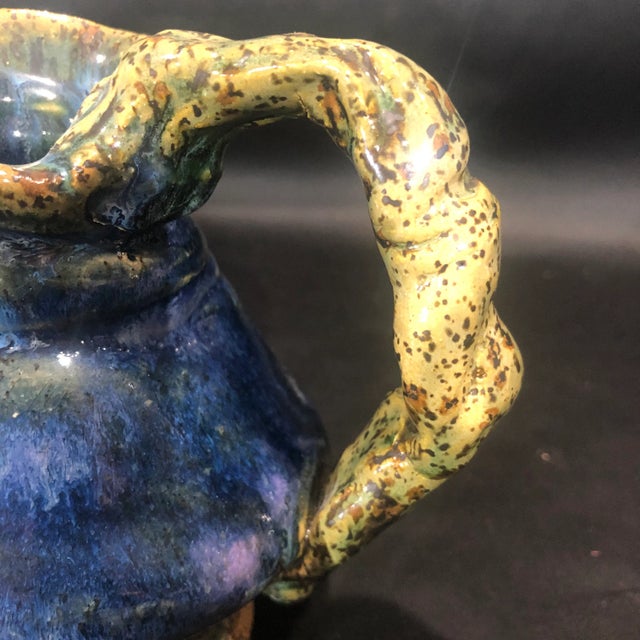 Handmade Pottery Pitcher | Chairish