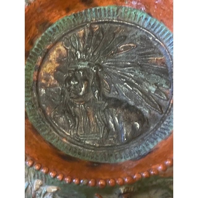 1920s Carnival Chalkware Chalk Ware Native American Chief Ashtray ...