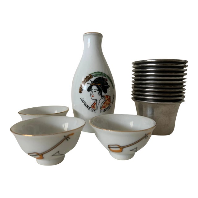 antique sake sets