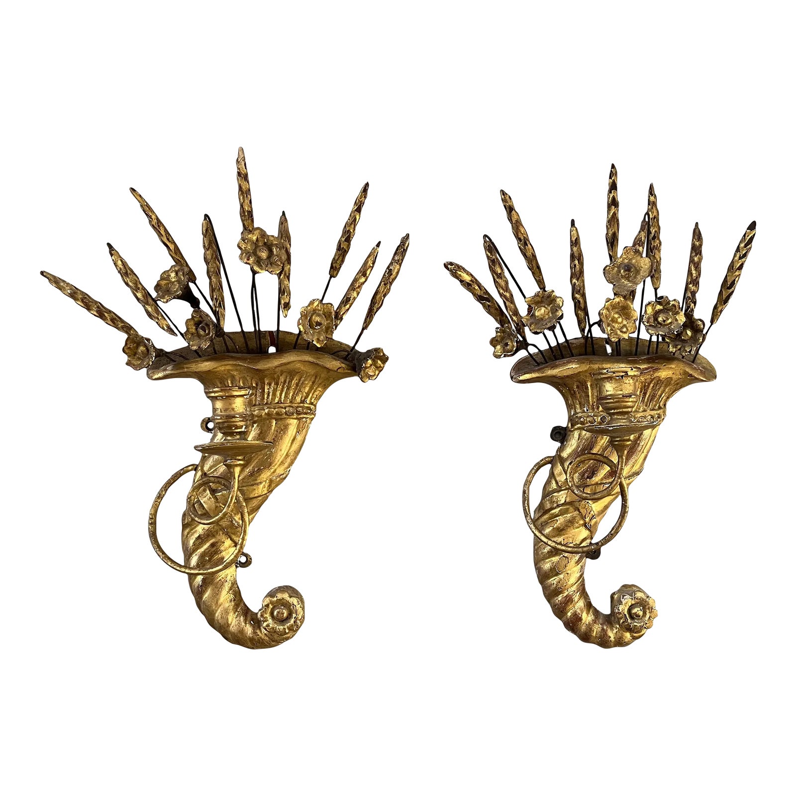 Antique Early 19th Century American Federal Carved & Gilt Wood ...