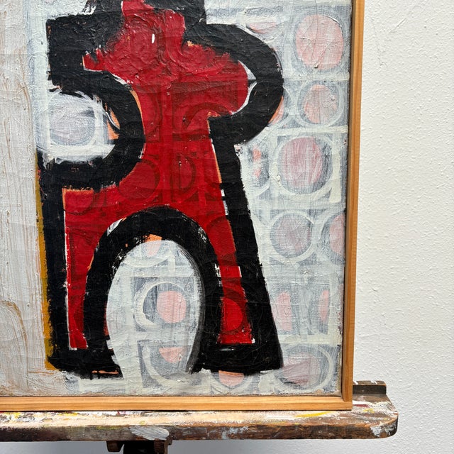 Robert Gilberg, Oil on Canvas 1960's | Chairish