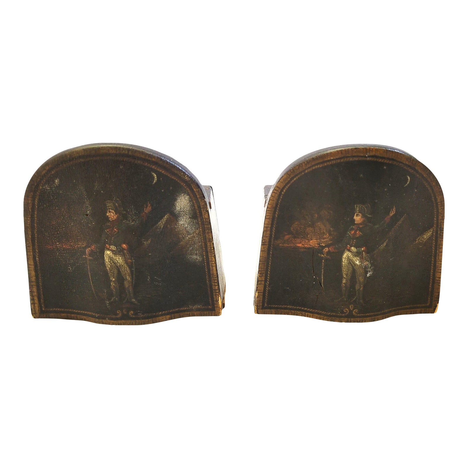 Napoleon I France 18th Century Handmade Boxes- Set of 2 | Chairish
