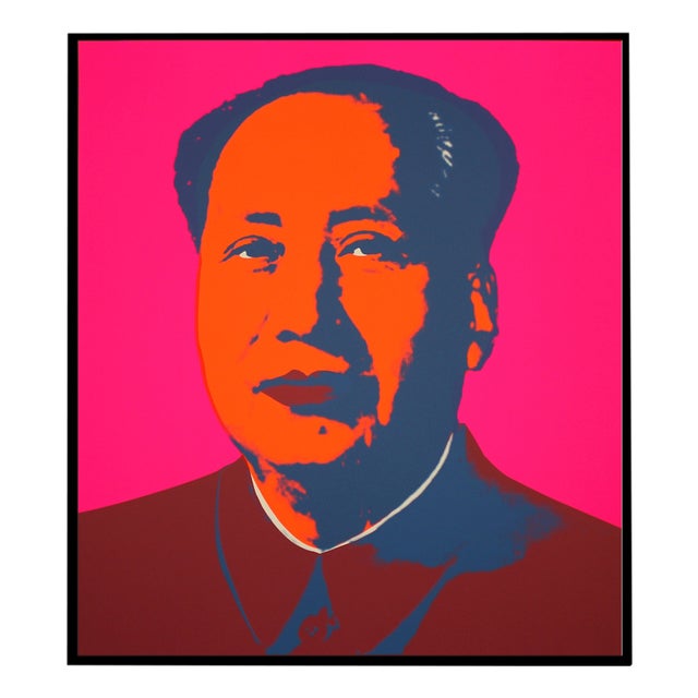 Andy Warhol, Mao, Silk-Screen | Chairish